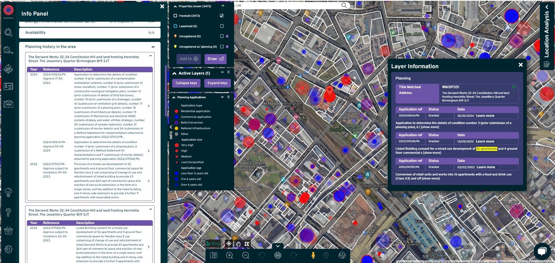 Nimbus | Feature - Planning applications